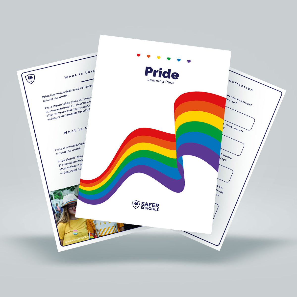 A4 Pride Learning Pack (Pack of 16) | Ineqe